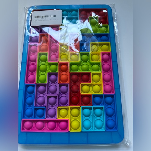 Building Blocks | Toys | Nwt Popper Jigsaw Puzzle Game Sensory | Poshmark